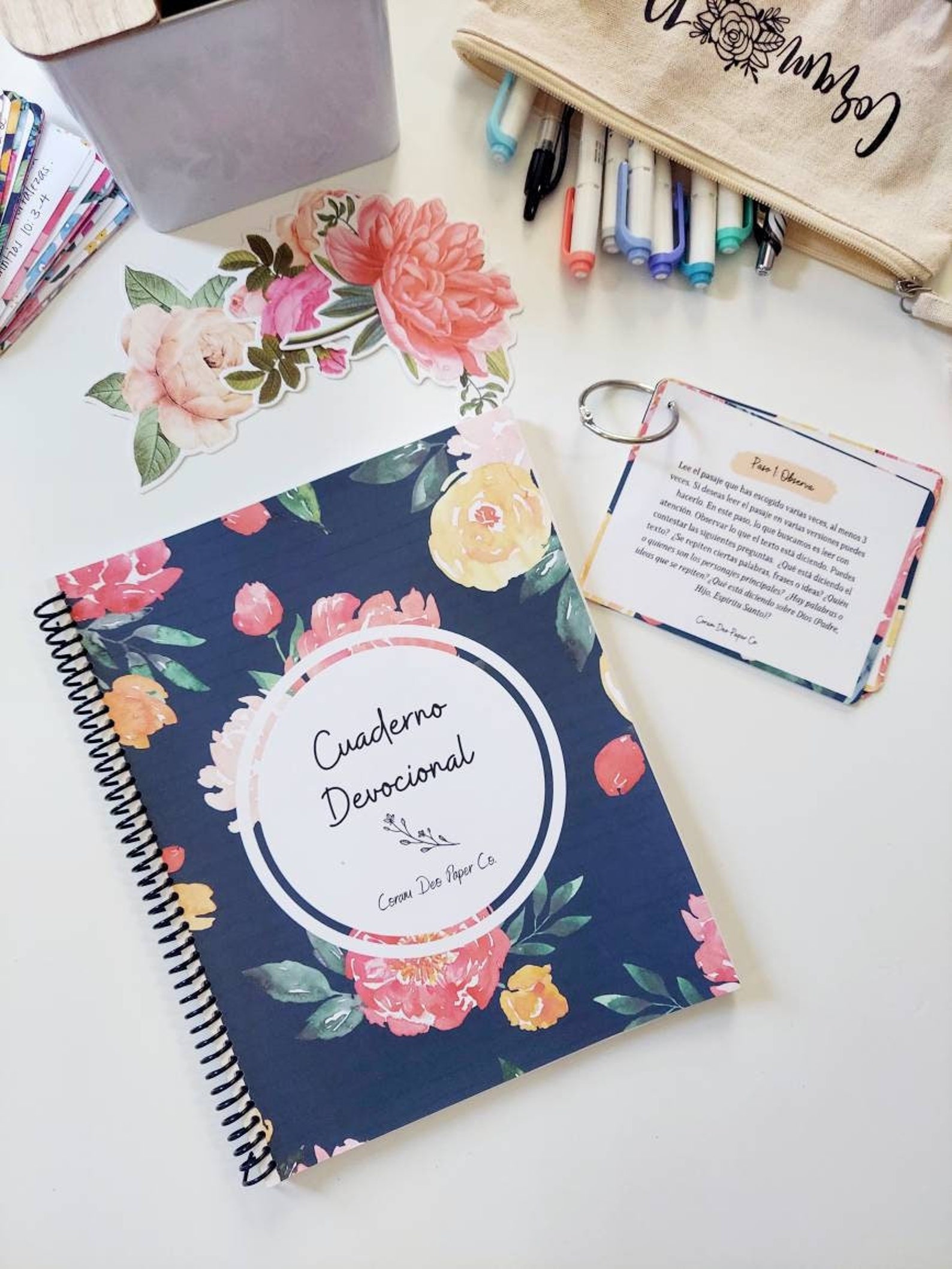 Devotional Notebook PHYSICAL Devotional for Women - Etsy