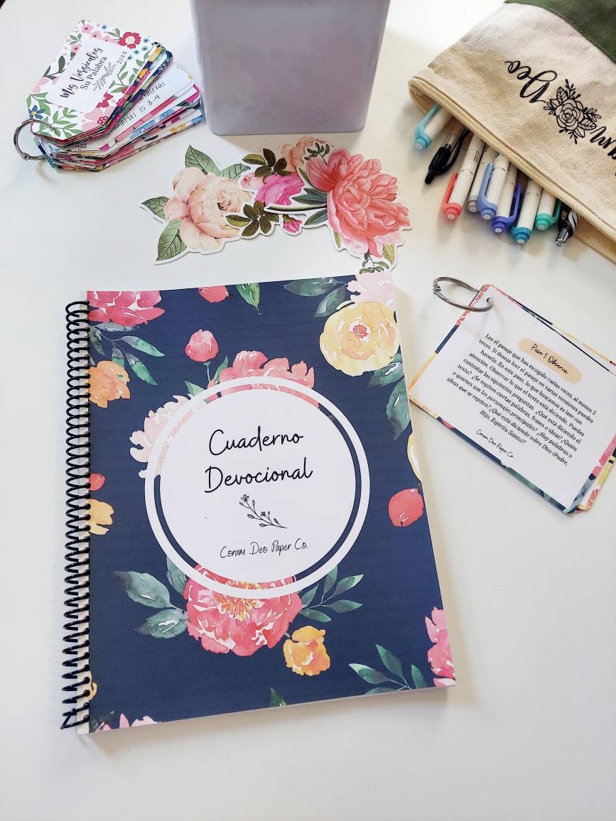 Devotional Notebook PHYSICAL Devotional for Women - Etsy