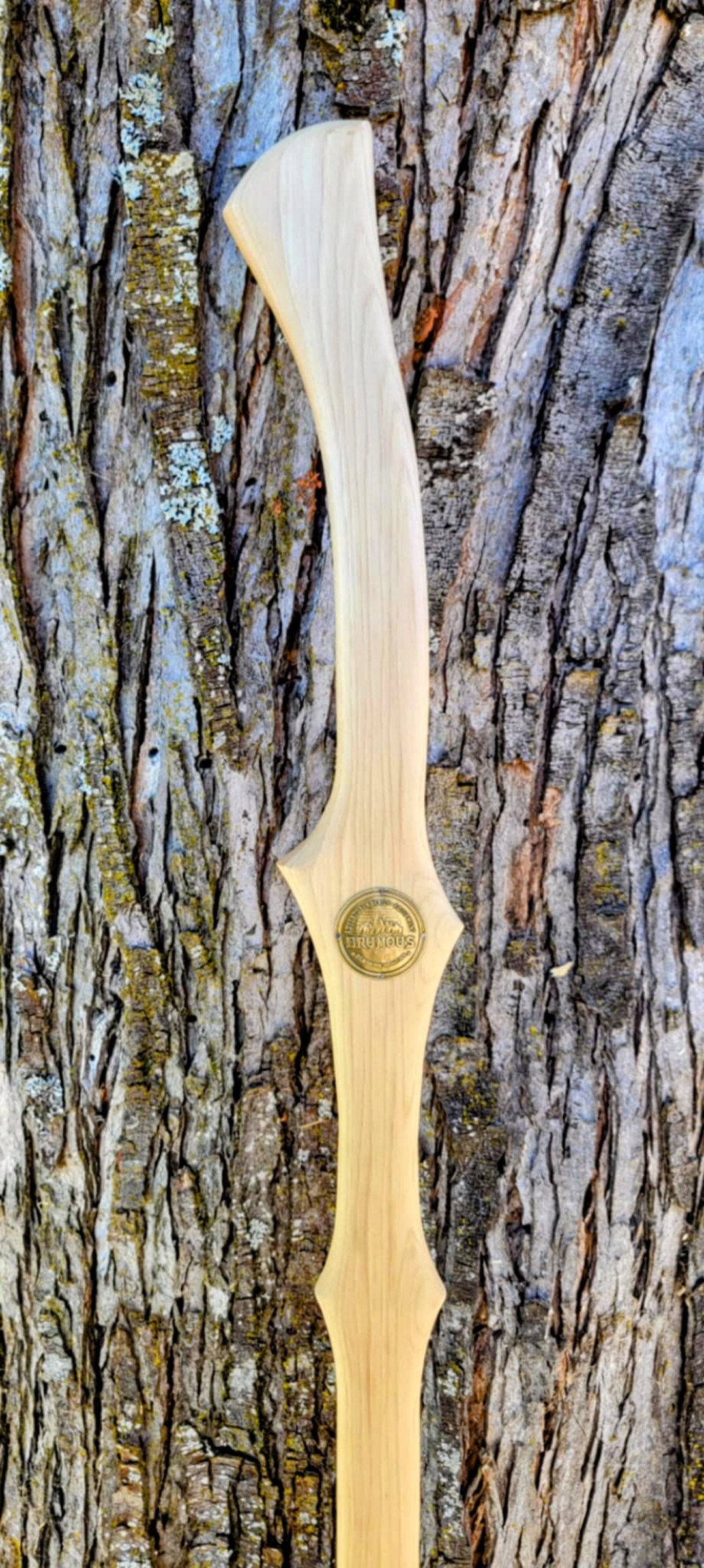 The Wanderer: A Hickory Walking Staff - Etsy