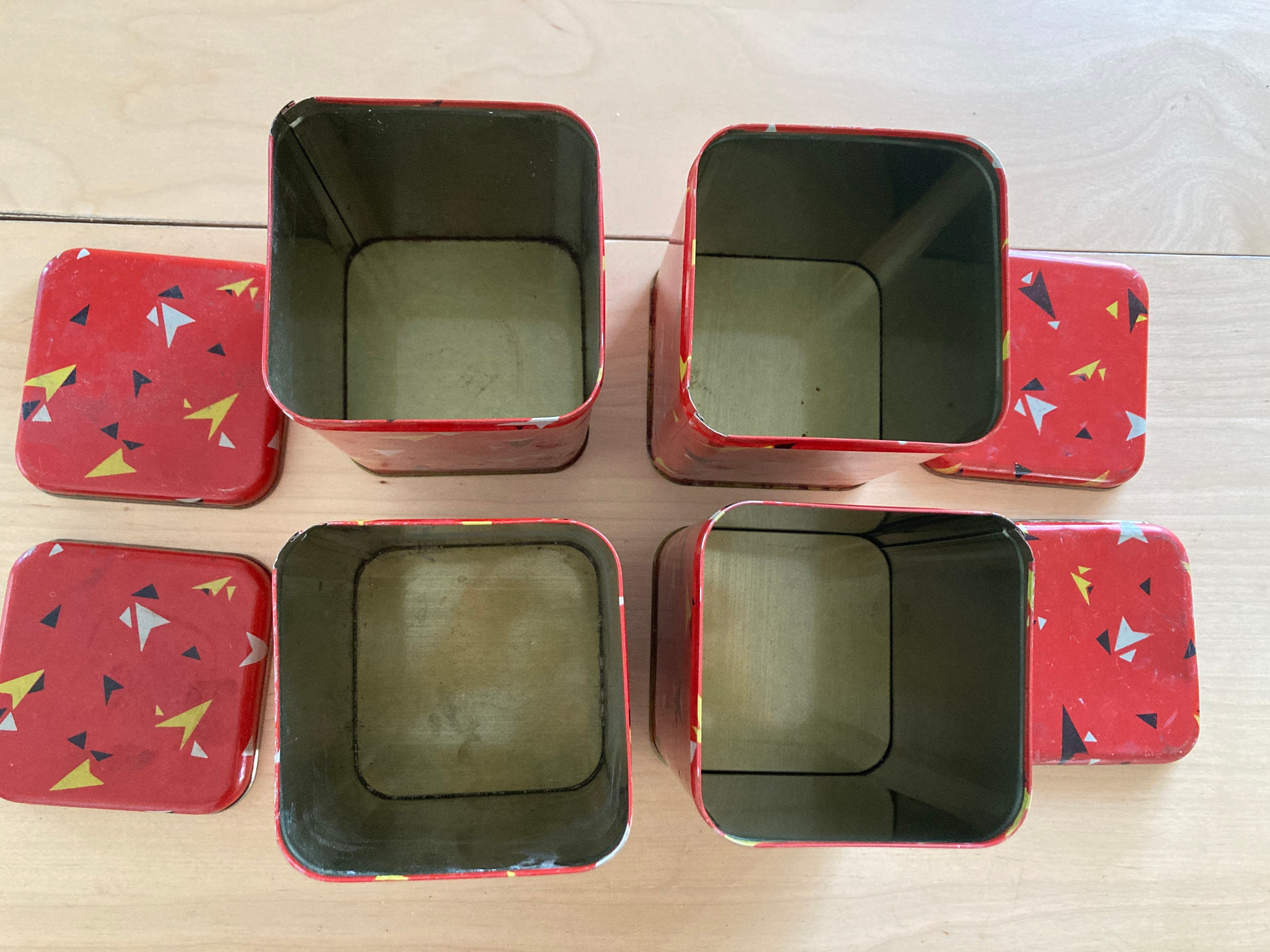Soviet Tin Boxes for Kitchen - Etsy