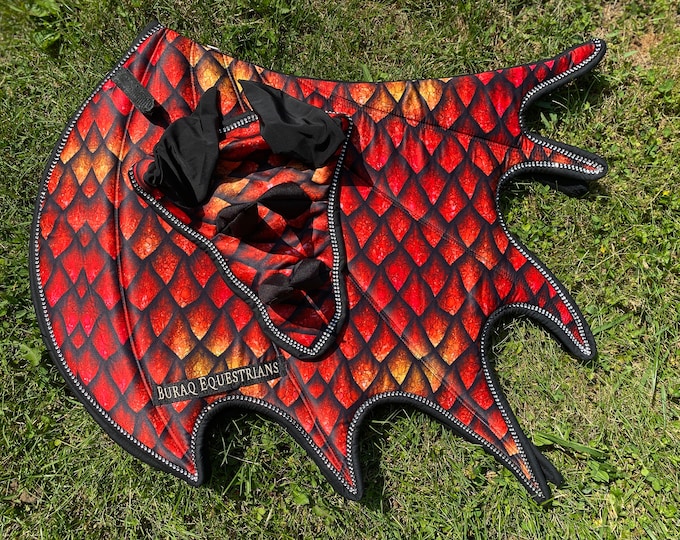 Crinet Crest of Neck Foam Armor for Horses or Ponies Criniere Medieval ...