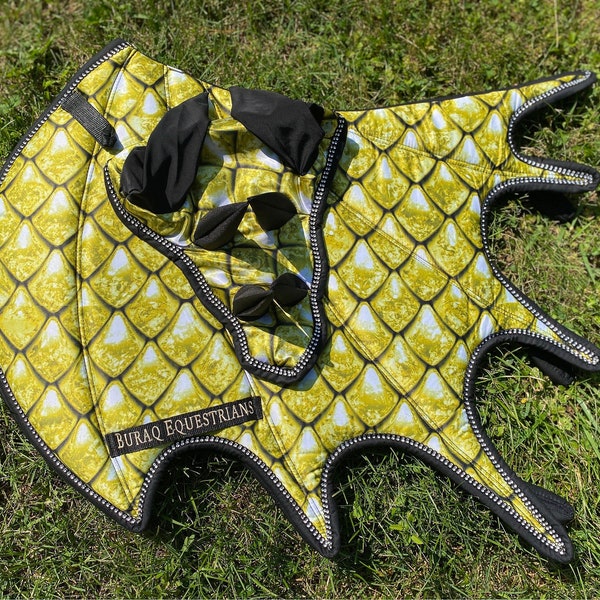 Dragon Saddle Pad Sets - Etsy