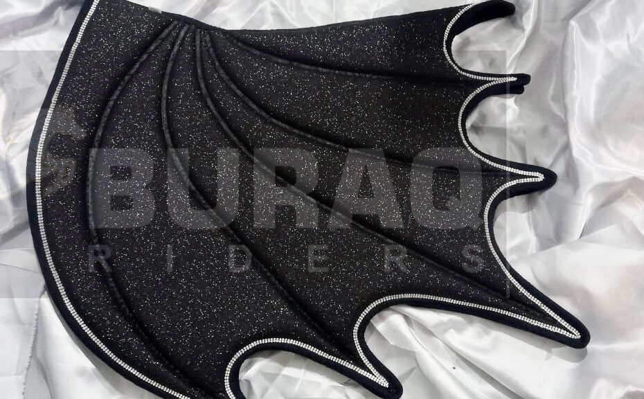 Glittery Dragon Saddle Pad Handmade Dragon Wing Glittery - Etsy