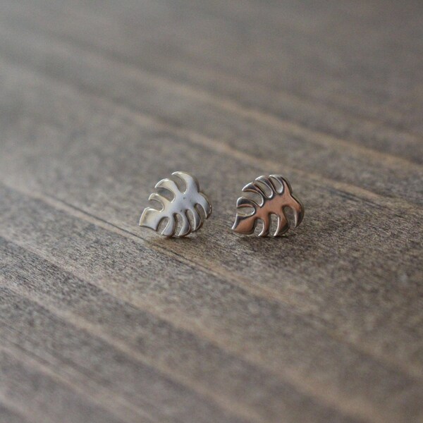 Monstera Earrings - Etsy