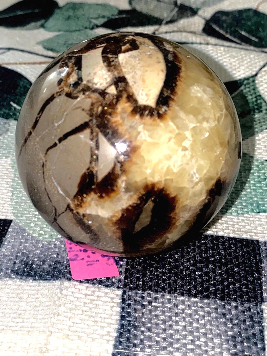 Septarian Stone Sphere - Etsy
