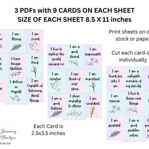 27 Positive Affirmation Cards: Elevate Self-confidence, Cultivate Inner Strength, and Radiate ...