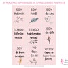 27 Tarjetas Imprimibles De Afirmaciones Positivas: Spanish Positive ...
