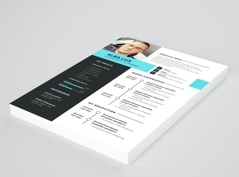 Resume Template Curriculum Vitae Professional Resume CV Resume CV ...