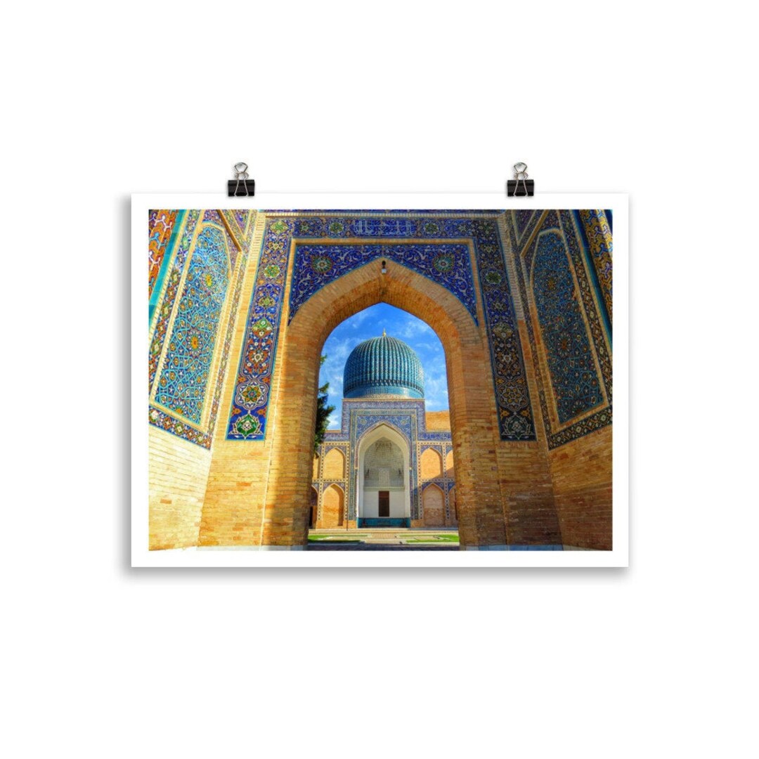 Gur-e-amir, Silk Road, Samarkand Poster - Etsy