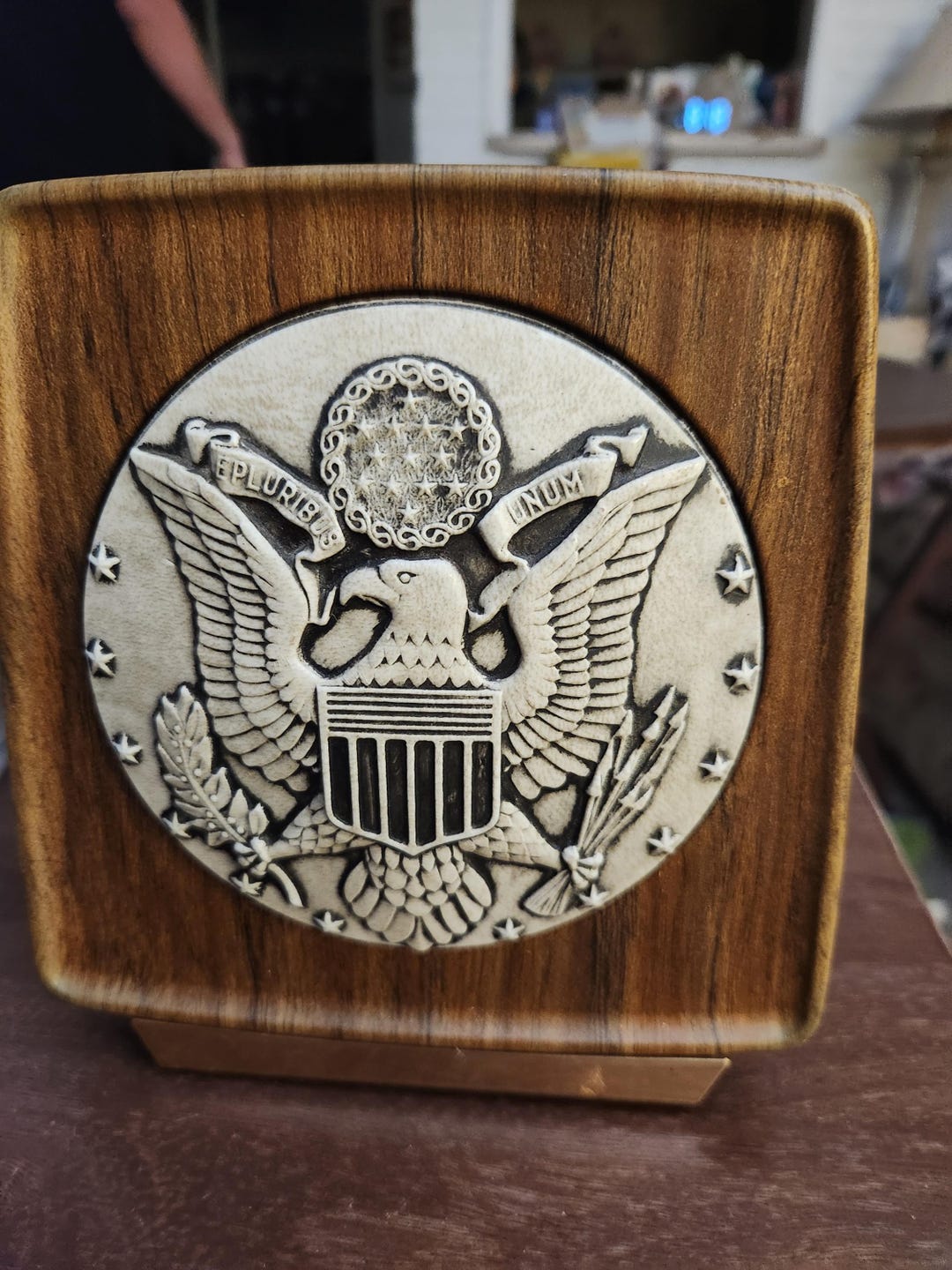 Antique American Plaque - Etsy