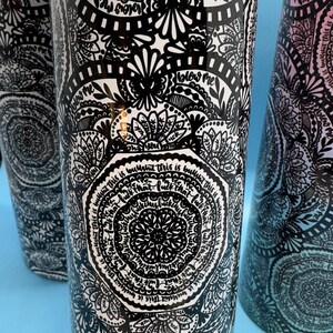 Personalized Hidden Curse Word Mandala Tumbler, Curse Word Mandala ...