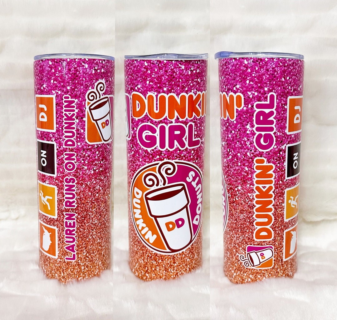 Personalized DD Inspired Tumbler, Friendsgiving, Donut Cup, DD Tumbler ...