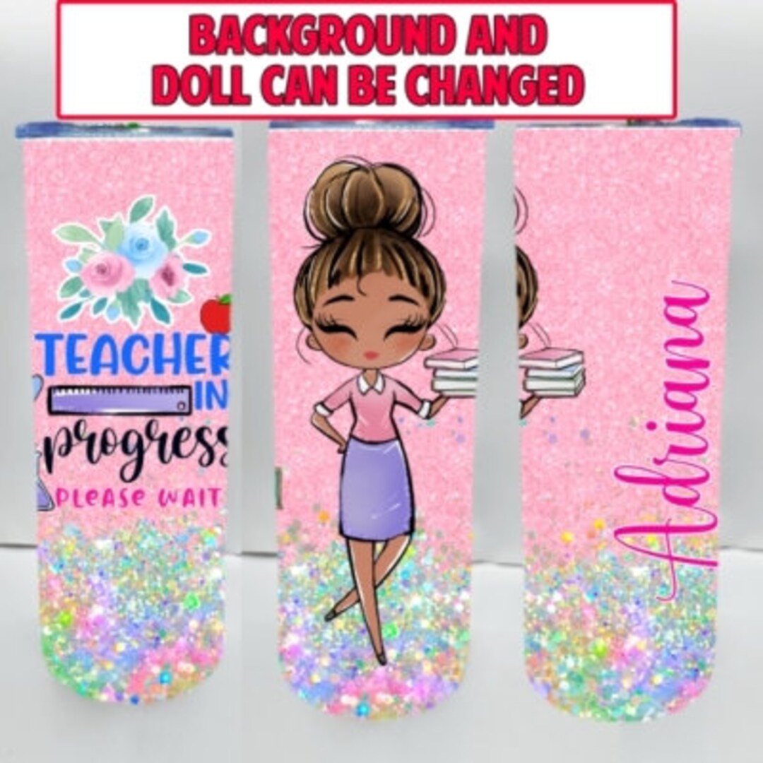 Personalized Teacher in Progress, Teacher Appreciation Gift, Teacher ...