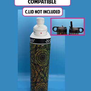 Personalized Hidden Curse Word Mandala Tumbler, Curse Word Mandala ...