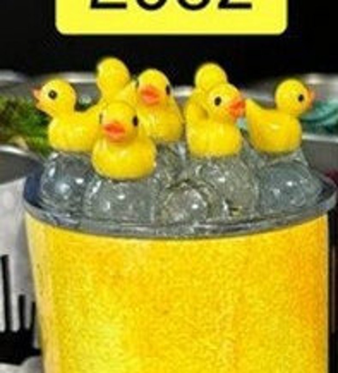 Ducks TOPPER ONLY, 20oz 3d Lid Duck Cup, Ice Lid Tumbler, Rubber Duck ...