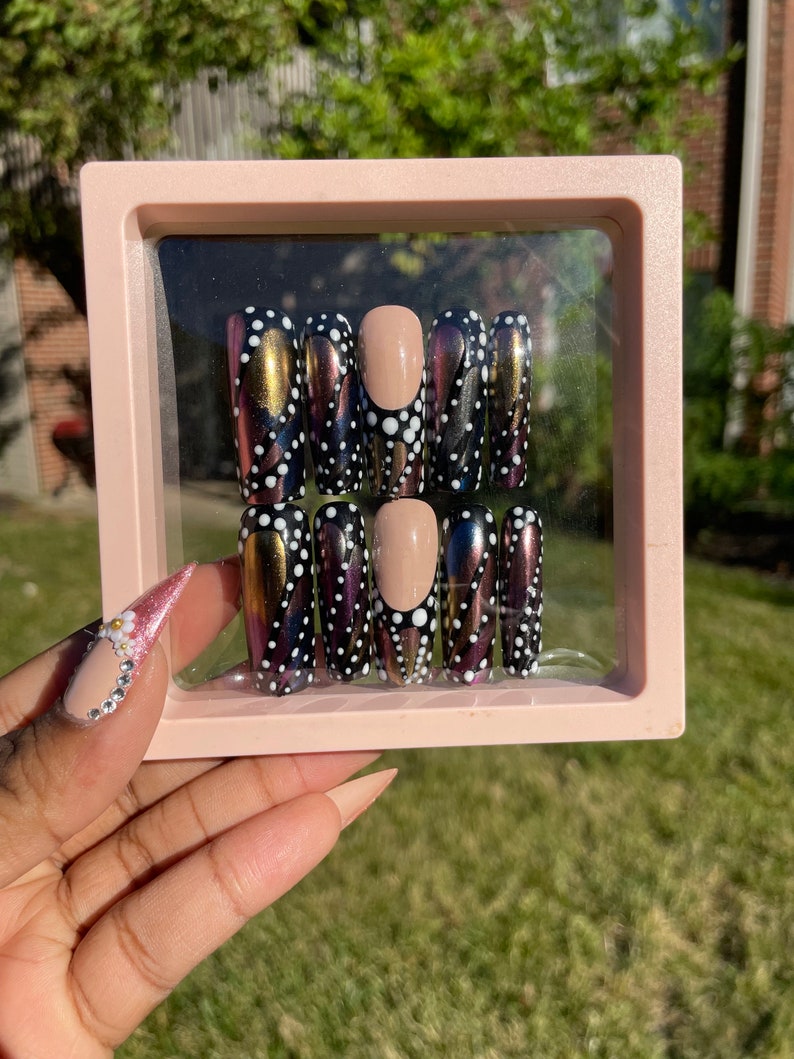 Custom Press on Nails - Etsy