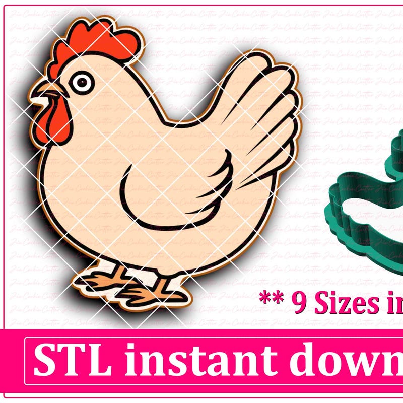 Chicken Cookies - Etsy
