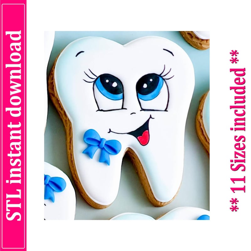 Tooth Cookies Cutter - Etsy