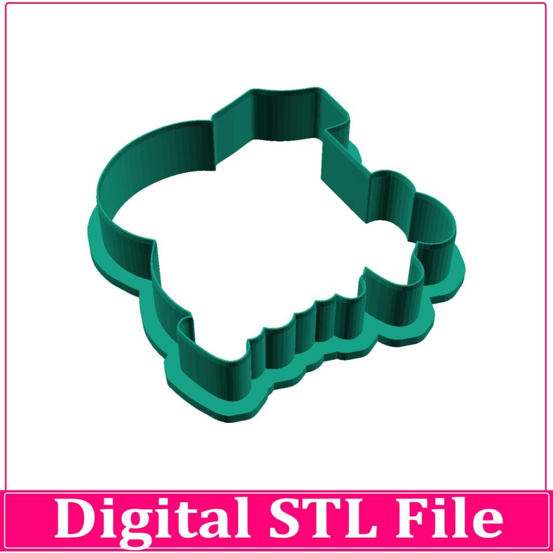 Number Eighteen Cookie Cutter STL File, 11 Sizes (digital Download) - Etsy