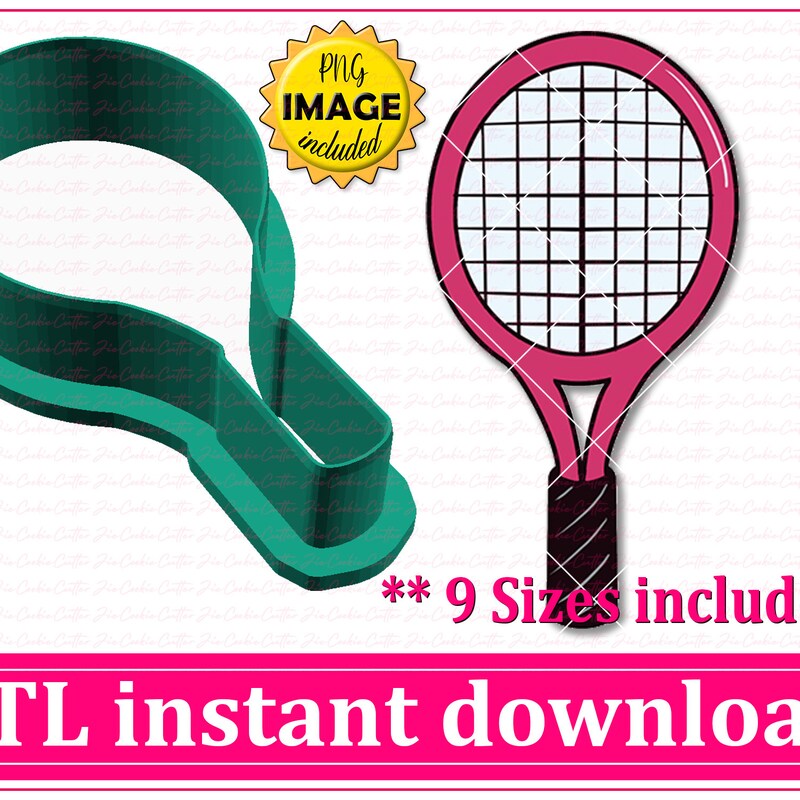 Tennis Racket Svg - Etsy