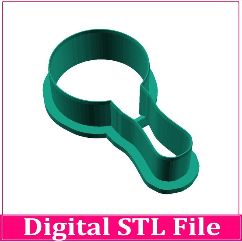 Magnifying Glass Cookie Cutter STL File, 11 Sizes (digital Download) - Etsy