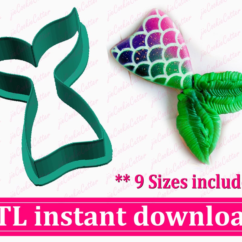 Mermaid Tail Cookie - Etsy