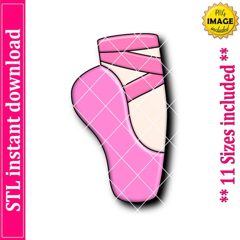 Stl Ballet Shoe - Etsy