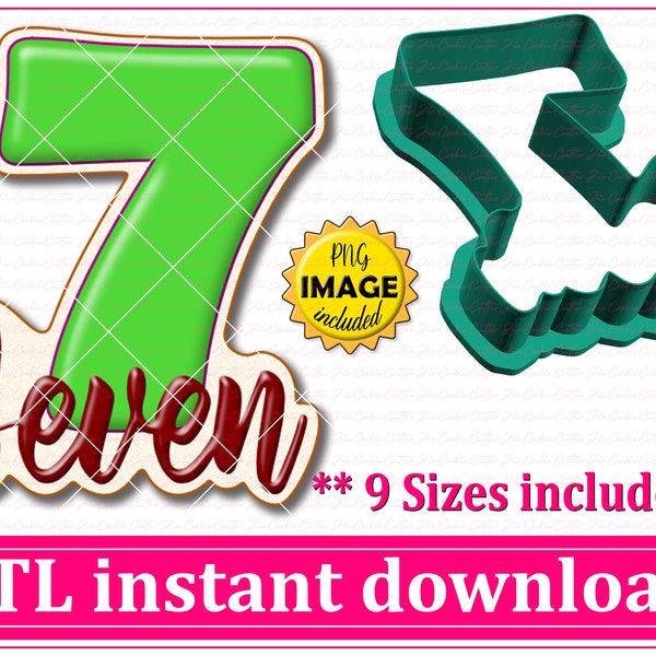 7 Cookie Cutter - Etsy