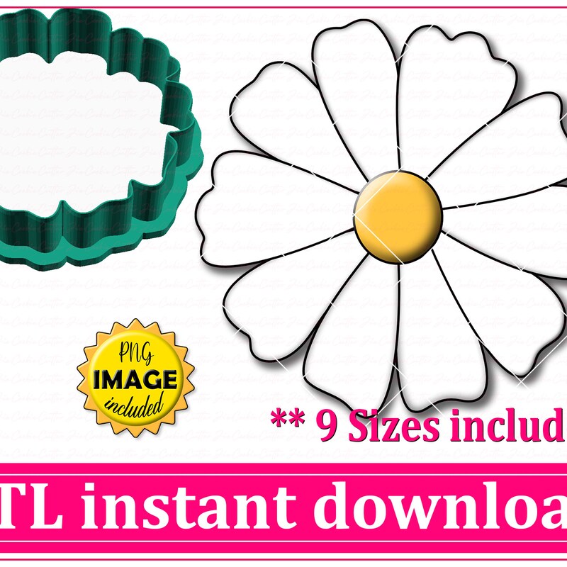 Daisy Flower Svg - Etsy