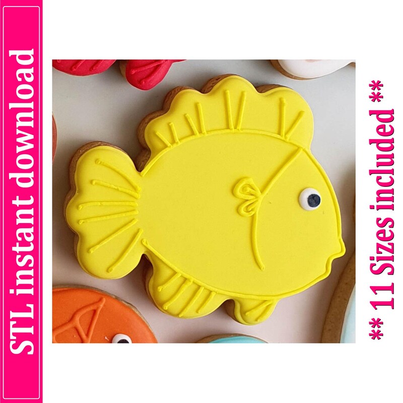 Gold Fish Stl Files - Etsy