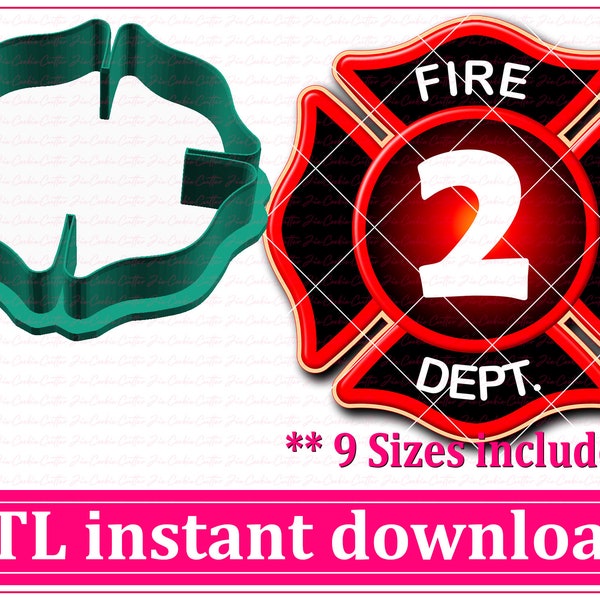 Fire Department Stl File - Etsy