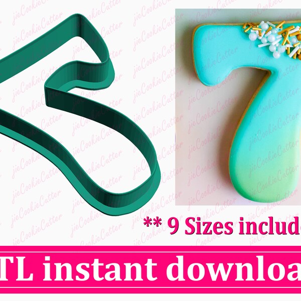 7 Cookie Cutter - Etsy