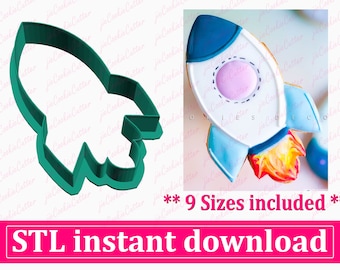 Rocket Space Ship Cookie Cutter - Etsy