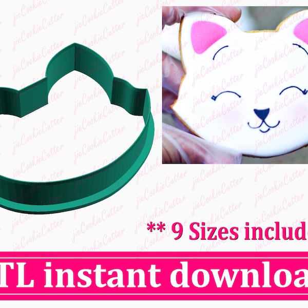 Kitty Cat Face - Etsy