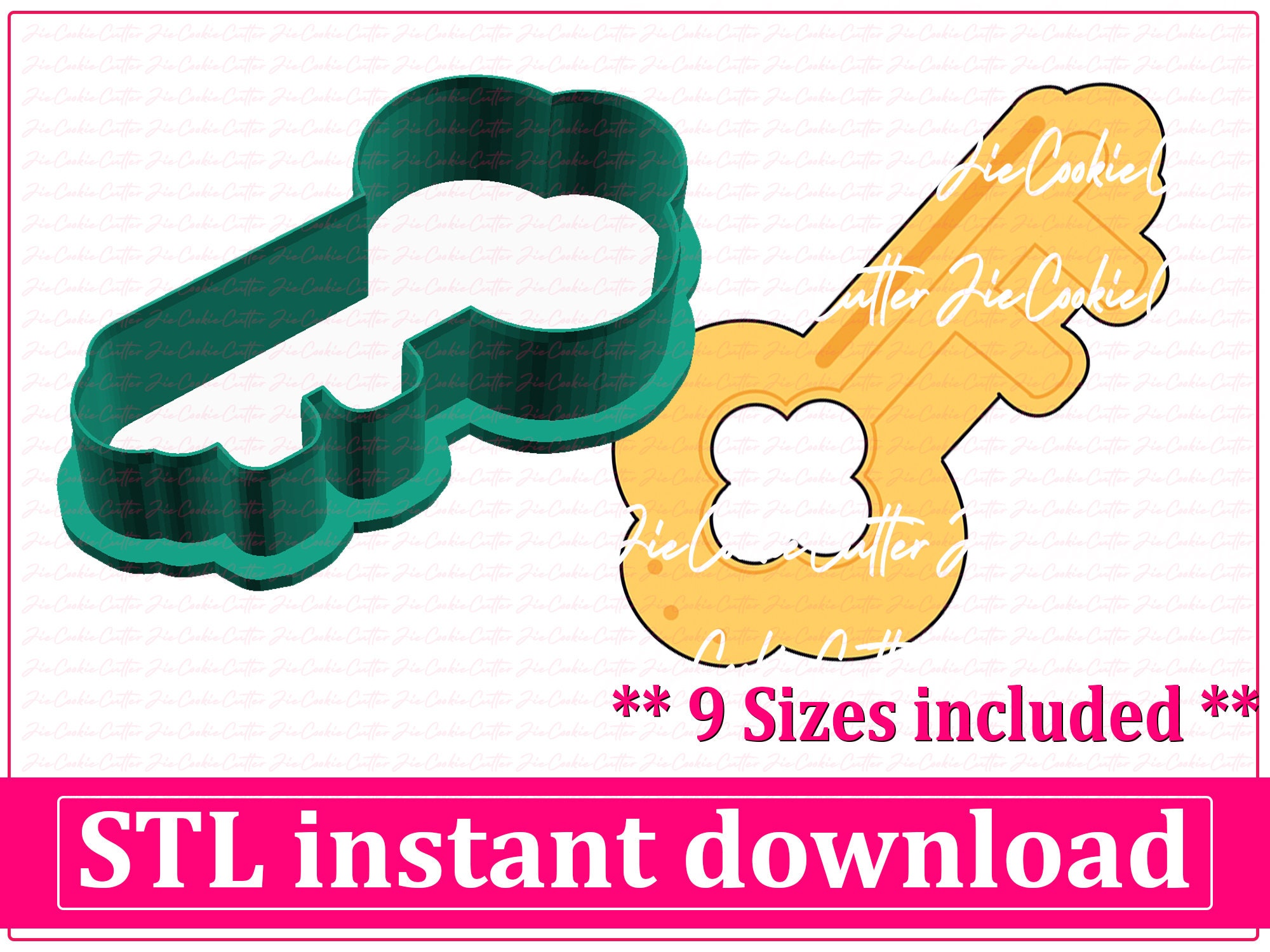 House Key Cookie Cutter STL File Instant Download STL Cookie | Etsy