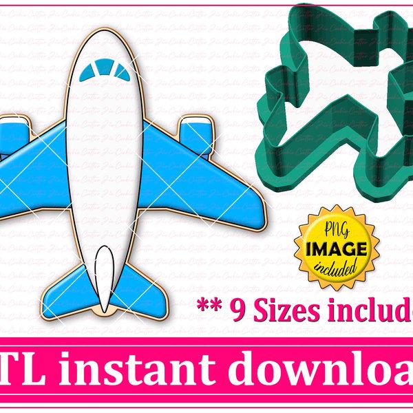 Airplane Cookie Cutter - Etsy
