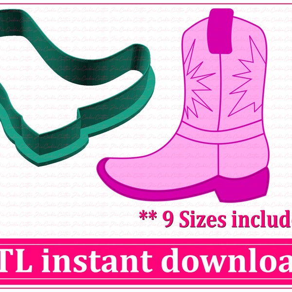 Boot Cookie Cutter - Etsy