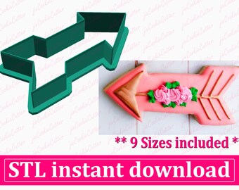 Arrow Cookie and Fondant Cutters - Etsy
