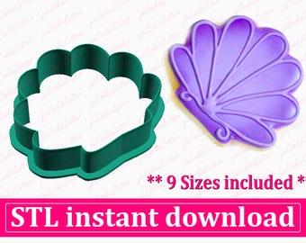 Sea Shell Cookie Cutter - Etsy