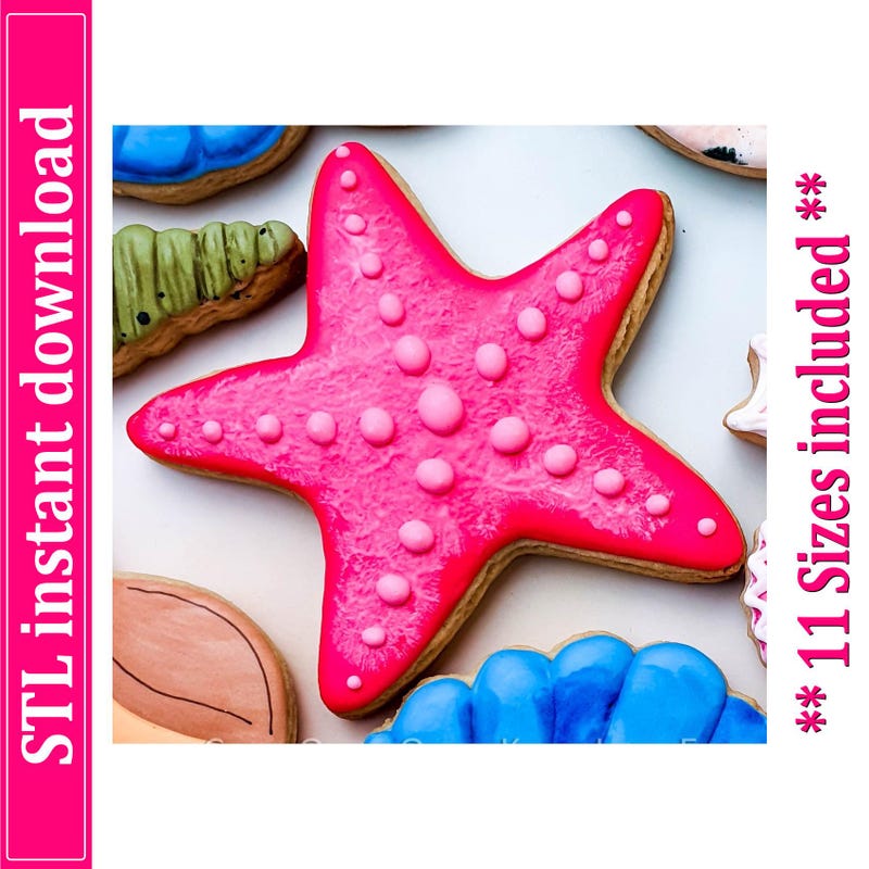 Marine Cookie Cutter Stl - Etsy