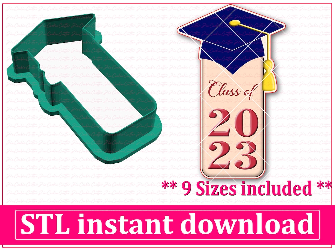 Class of Plaque Cookie Cutter STL File Instant Download STL - Etsy
