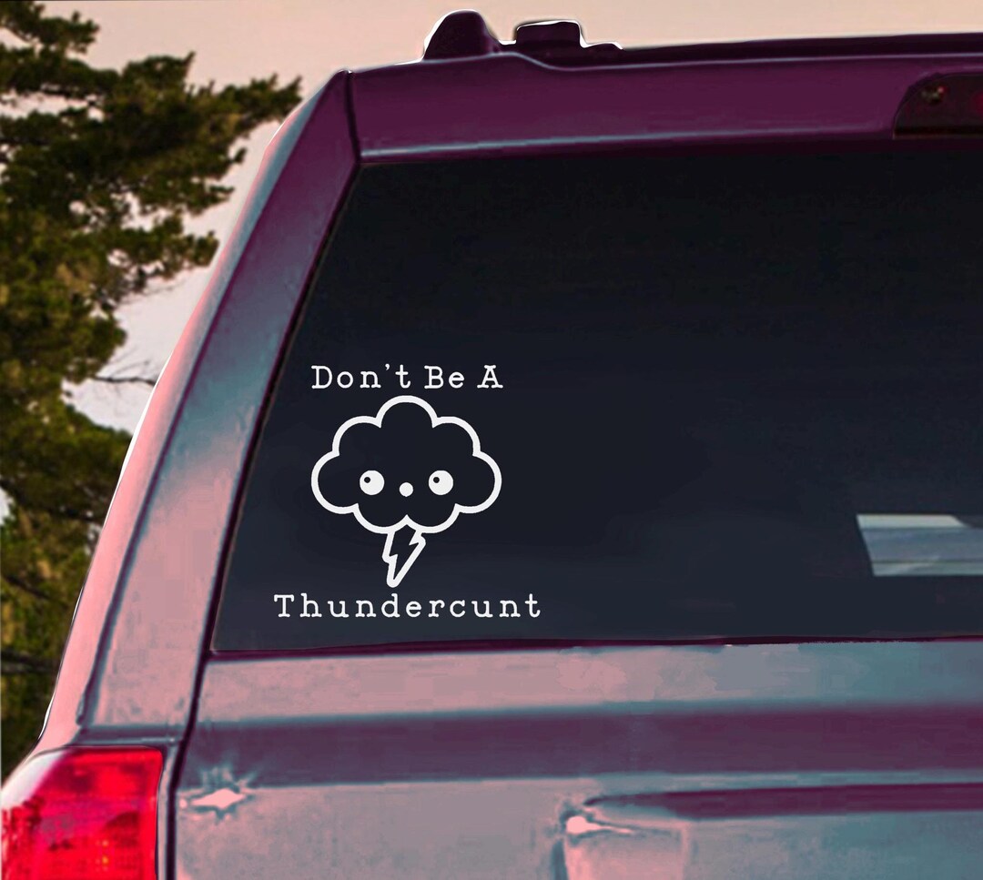 Funny Sassy Cloud Vinyl Decal - Laptop, Car, Tumbler Sticker - Etsy