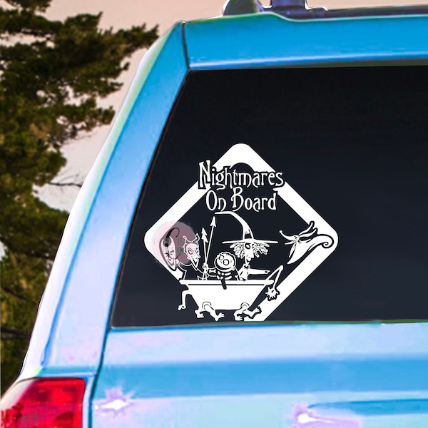 Halloween Car Decal - Etsy