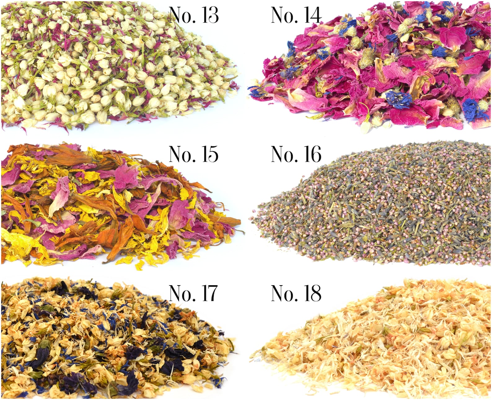 Natural Confetti 68 Types Wedding Confetti Flower Girl - Etsy