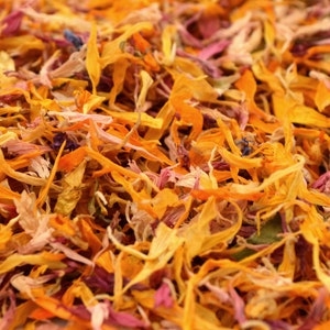 Natural Confetti Mix - 1L Natural Wedding Confetti Real Petal Confetti ...