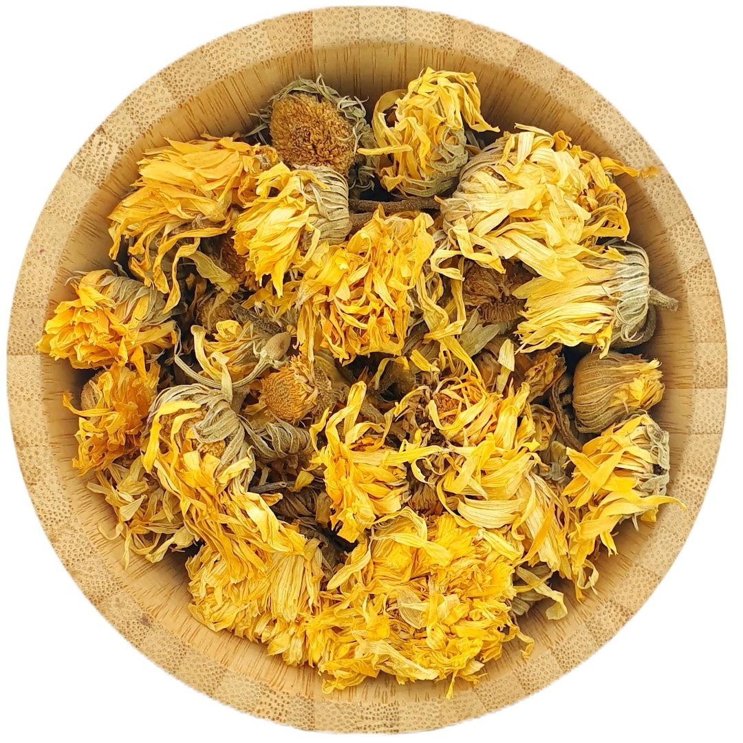 Organic Dried Marigold Flowers 5g - 100g Edible Flowers Tea Gin Tonic ...