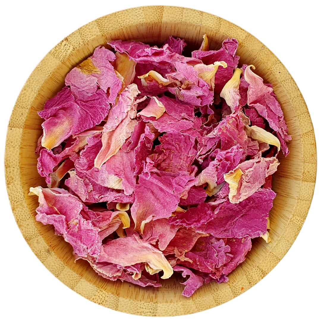 Organic Dried Peony Petals 250g Edible Flowers Tea Gin Tonic Coctail ...