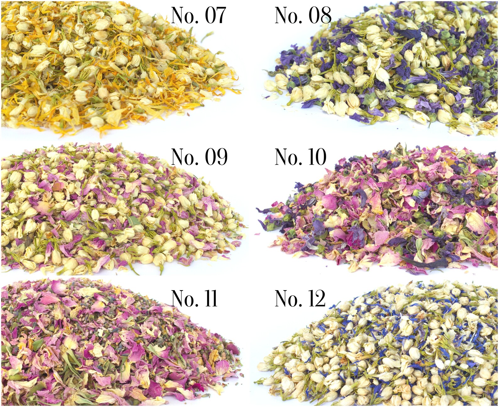 Natural Wedding Confetti | 68 Types | Biodegradable Confetti | Flower ...