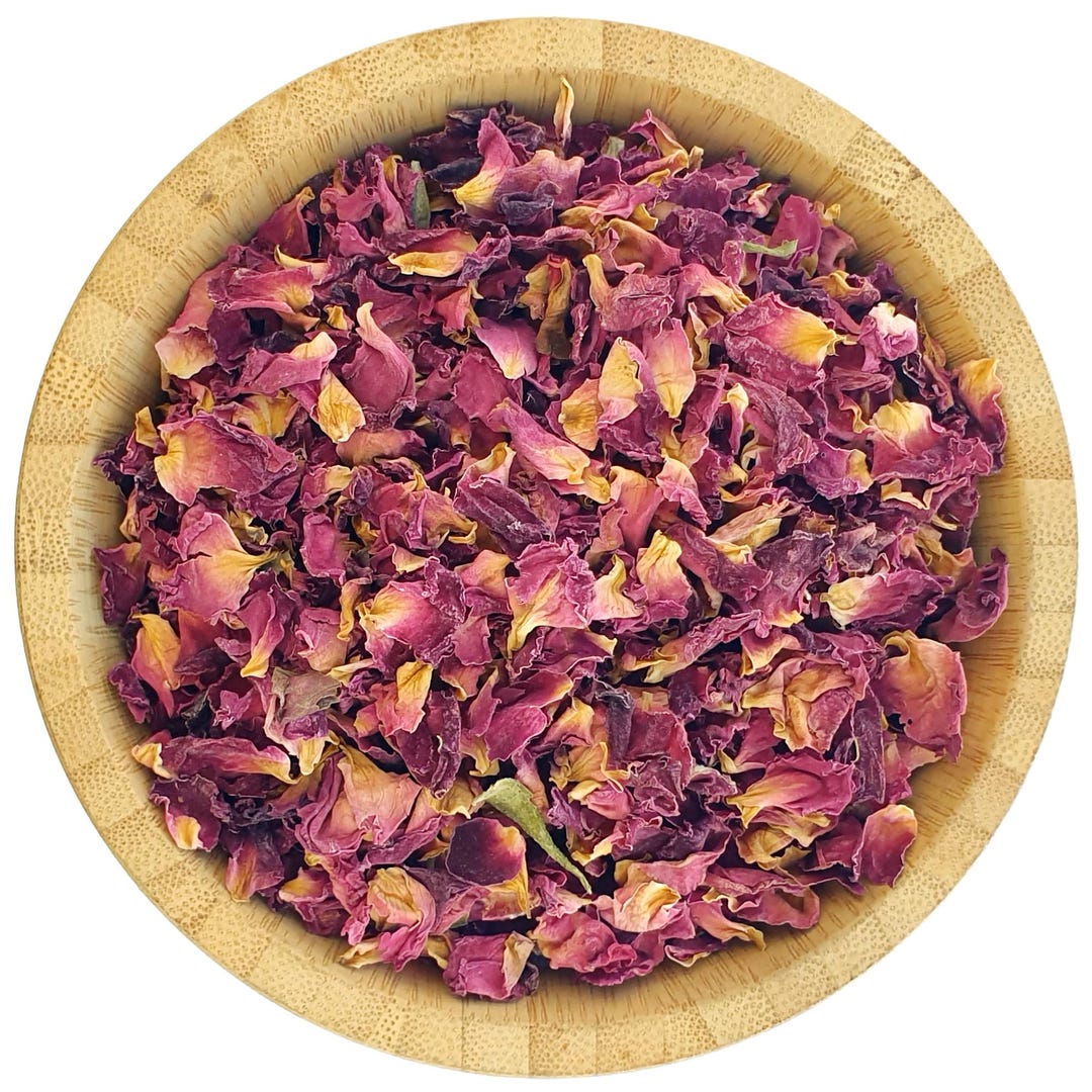 Organic Dried Rose Petals 250g Edible Flowers Tea Gin Tonic Coctail ...