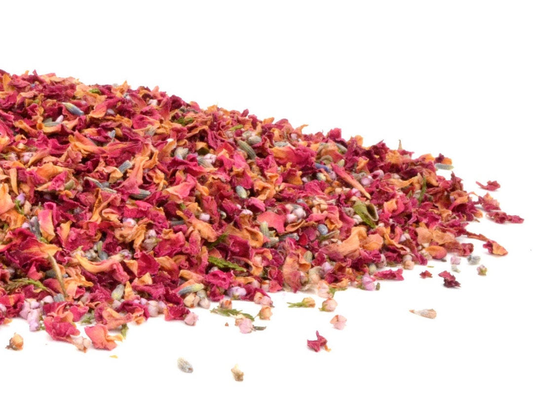 Natural Confetti Mix - 1L Natural Wedding Confetti Real Petal Confetti ...